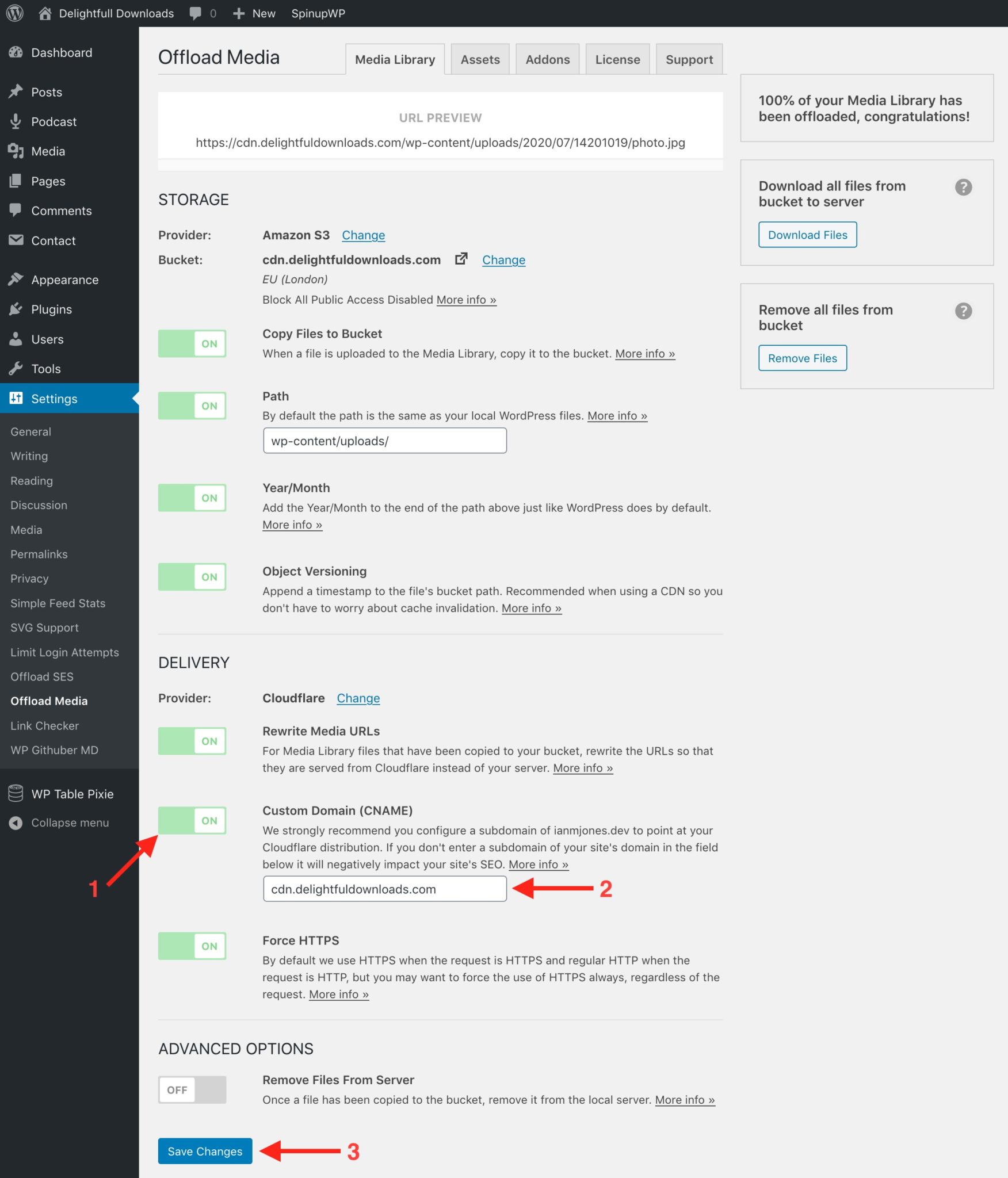 How to Setup Cloudflare with Amazon S3 and WordPress