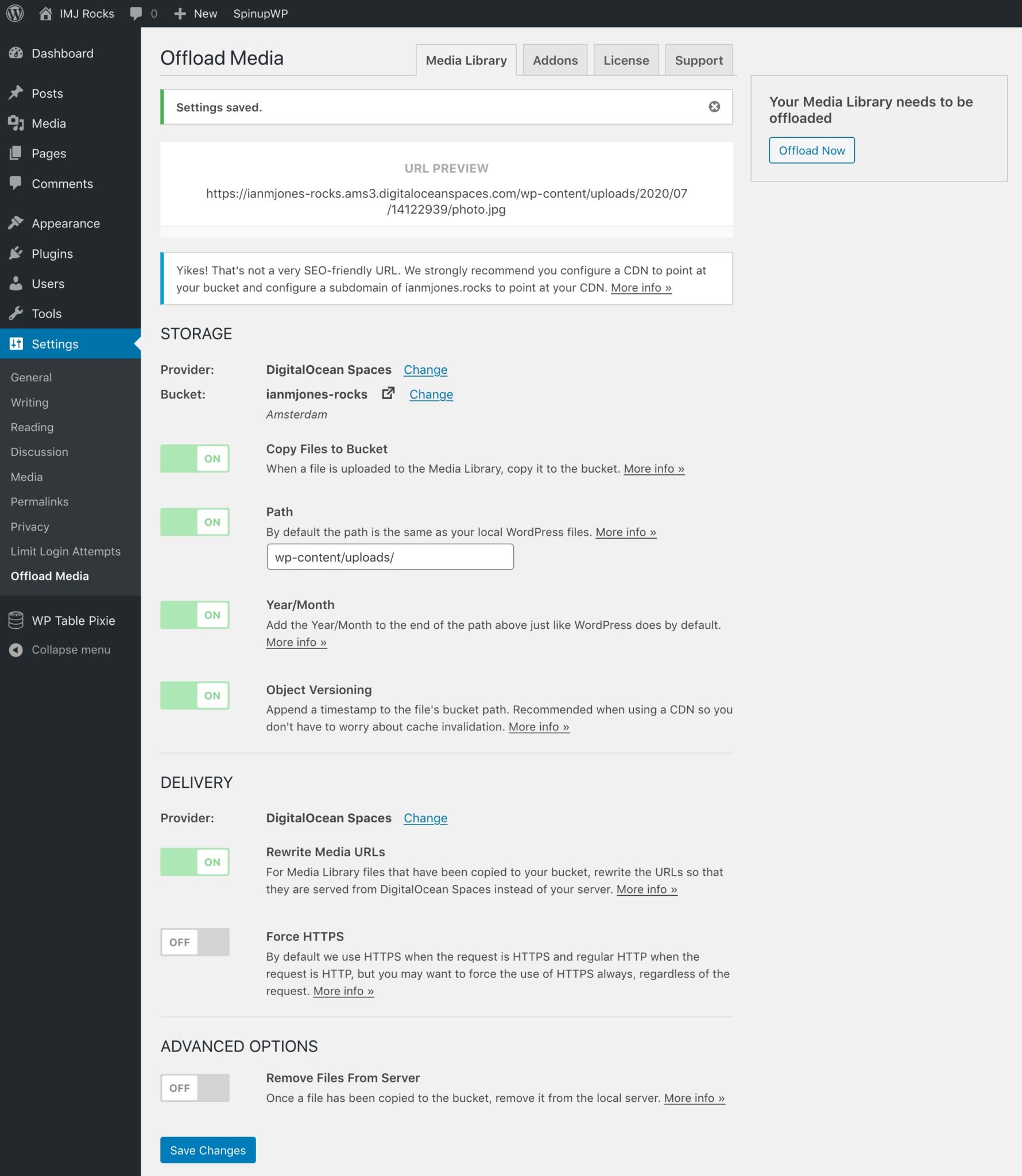 DigitalOcean Spaces Quick Start Guide