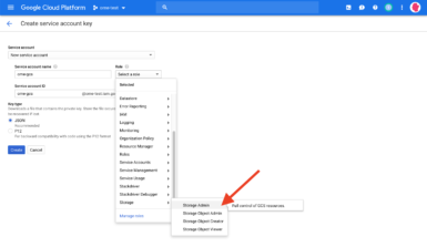 Google Cloud Storage Quick Start Guide