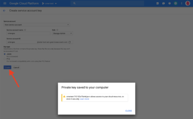 Google Cloud Storage Quick Start Guide