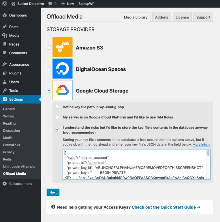 Google Cloud Storage Quick Start Guide