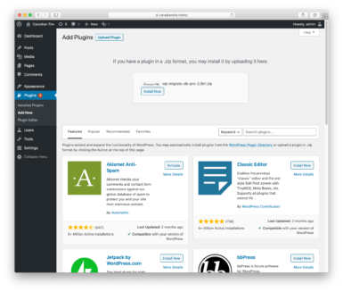 Migrating your entire WordPress site using WP Migrate DB Pro