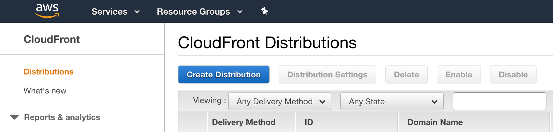 CloudFront Setup for Media Offloaded to Amazon S3