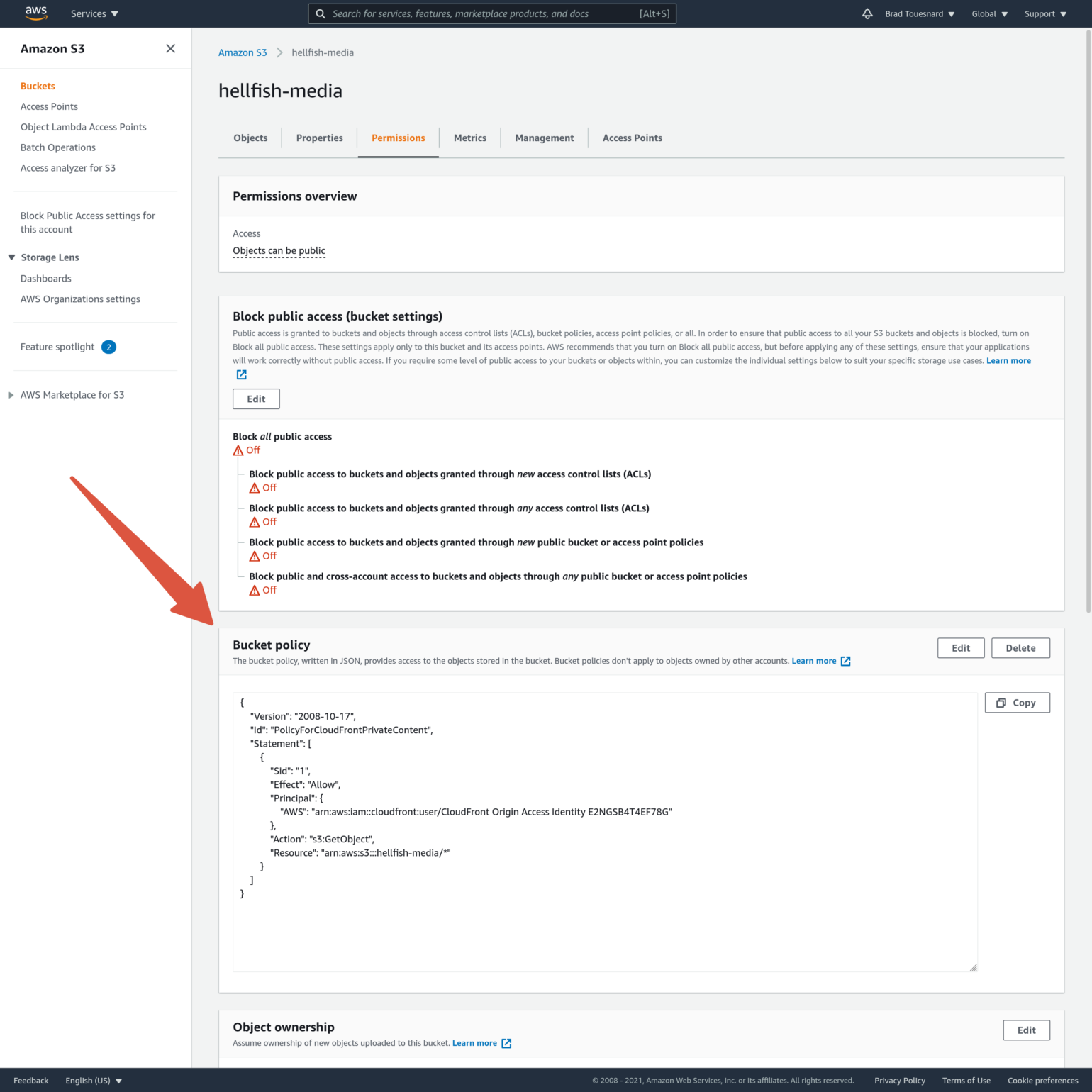 CloudFront Setup for Media Offloaded to Amazon S3