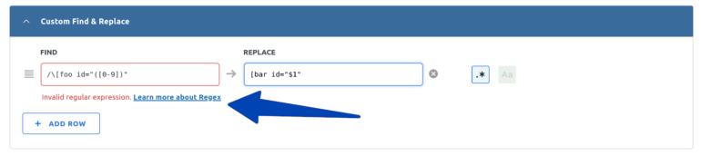 Find & Replace Fields