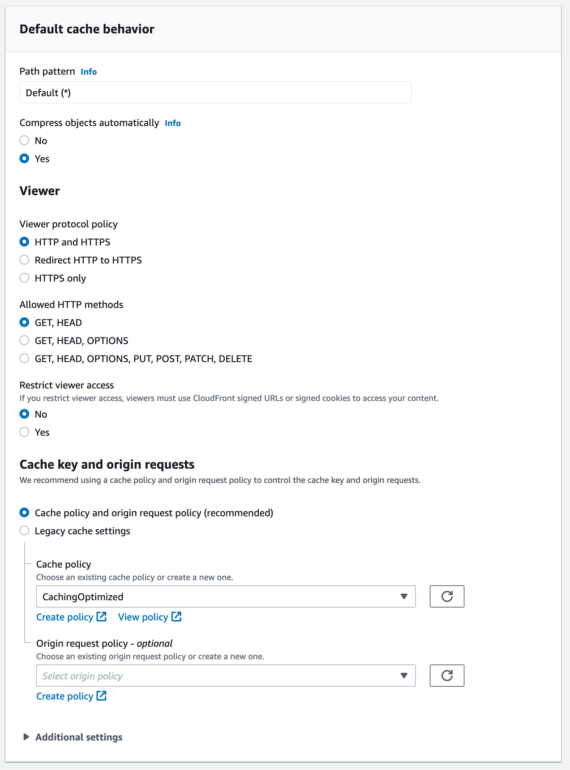 CloudFront Setup for Media Offloaded to Amazon S3