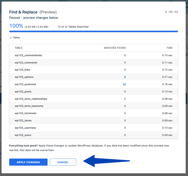 Find & Replace Fields