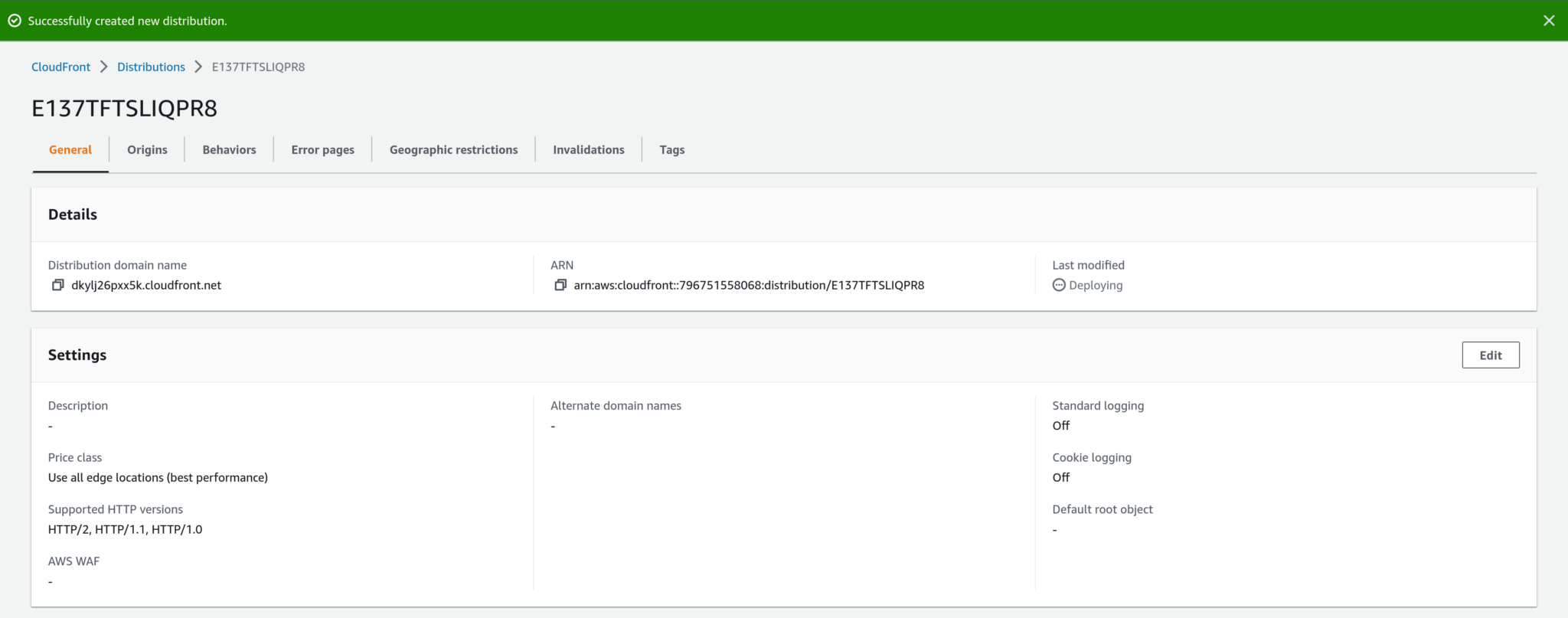CloudFront Setup for Media Offloaded to Amazon S3