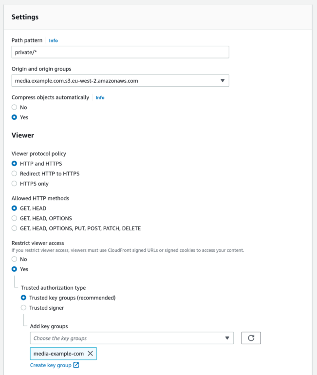 How to Serve Private Media via Signed Amazon CloudFront URLs