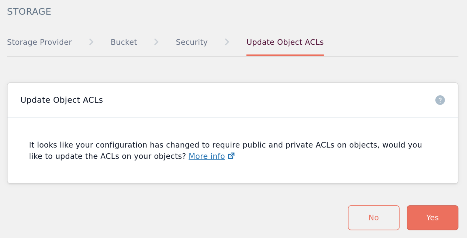 Amazon S3 Bucket Object Ownership