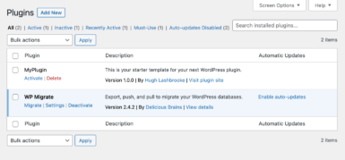 WordPress Plugin Development Best Practices: Plugin Templates