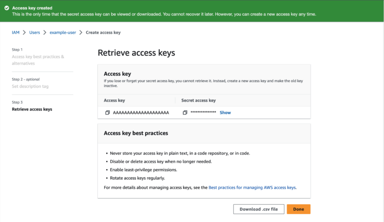 Amazon S3 Quick Start Guide