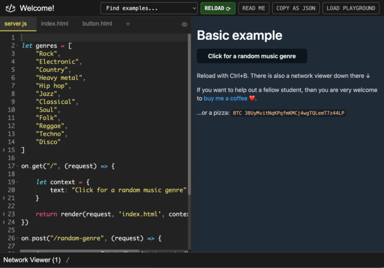 Creating UI Elements With HTMX